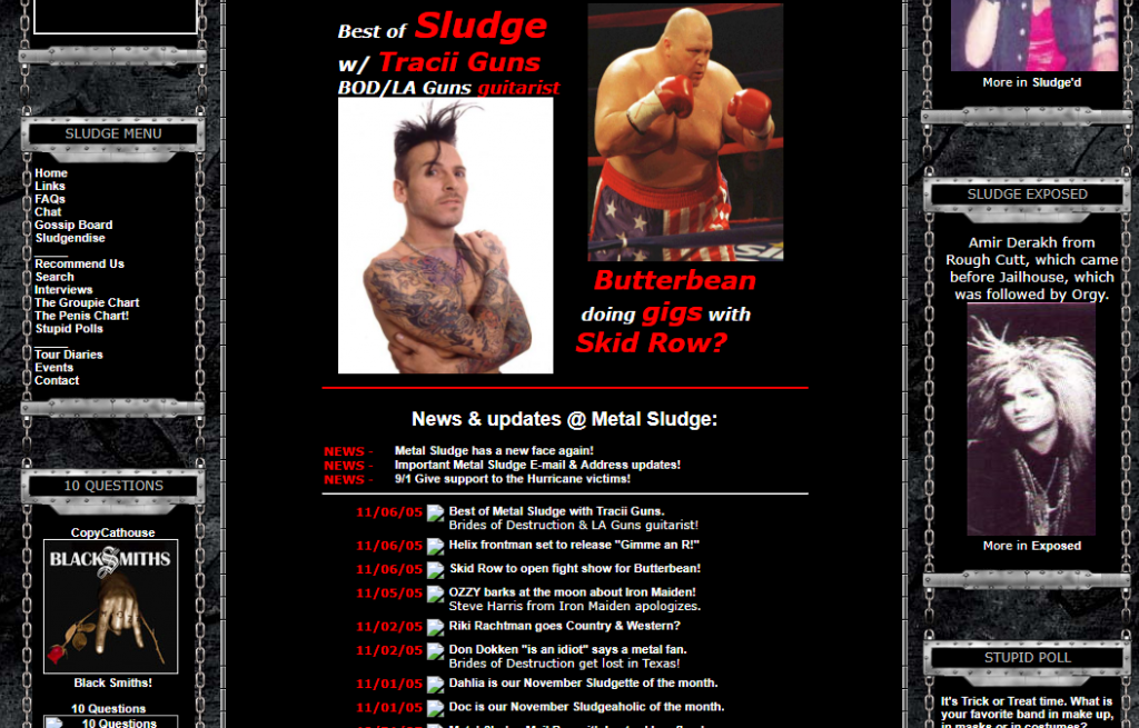 HAPPY BIRTHDAY … Metal Sludge Was Born 25 Years Ago on September 1st ...