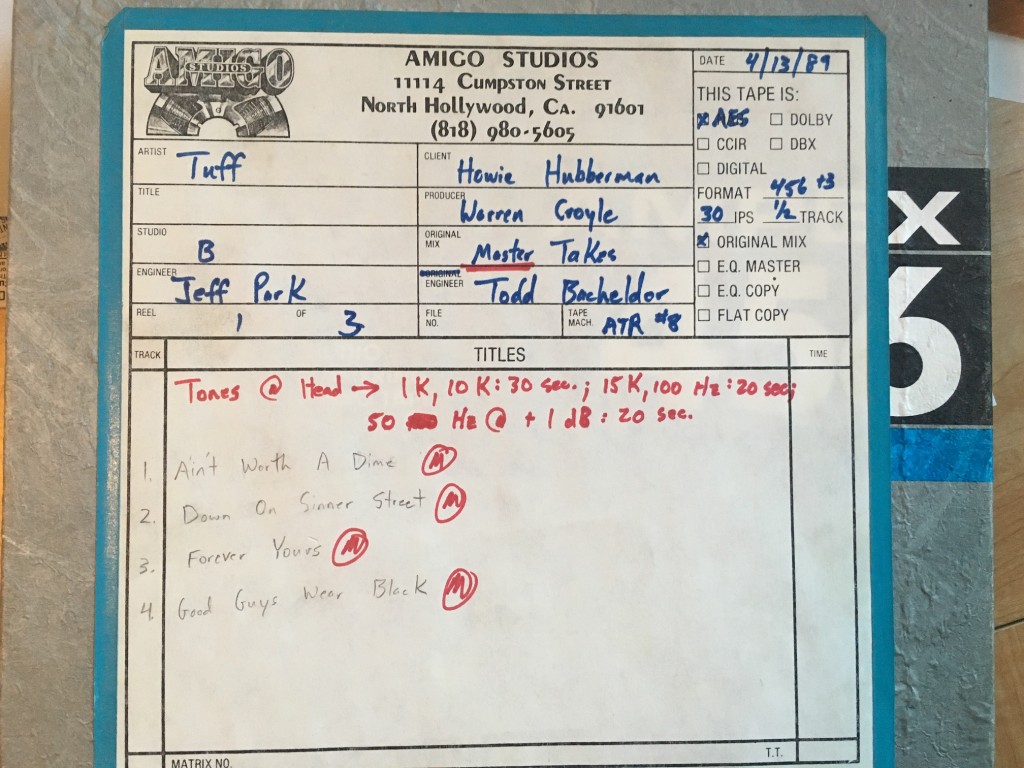 TUFF DIARIES #8 … Jon Bon Jovi, Sebastian Bach, Rick Rubin, Howie ...