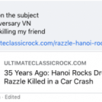 RAZZLE REMEMBERED … L.A. Guns singer to Vince Neil recalling the Hanoi ...