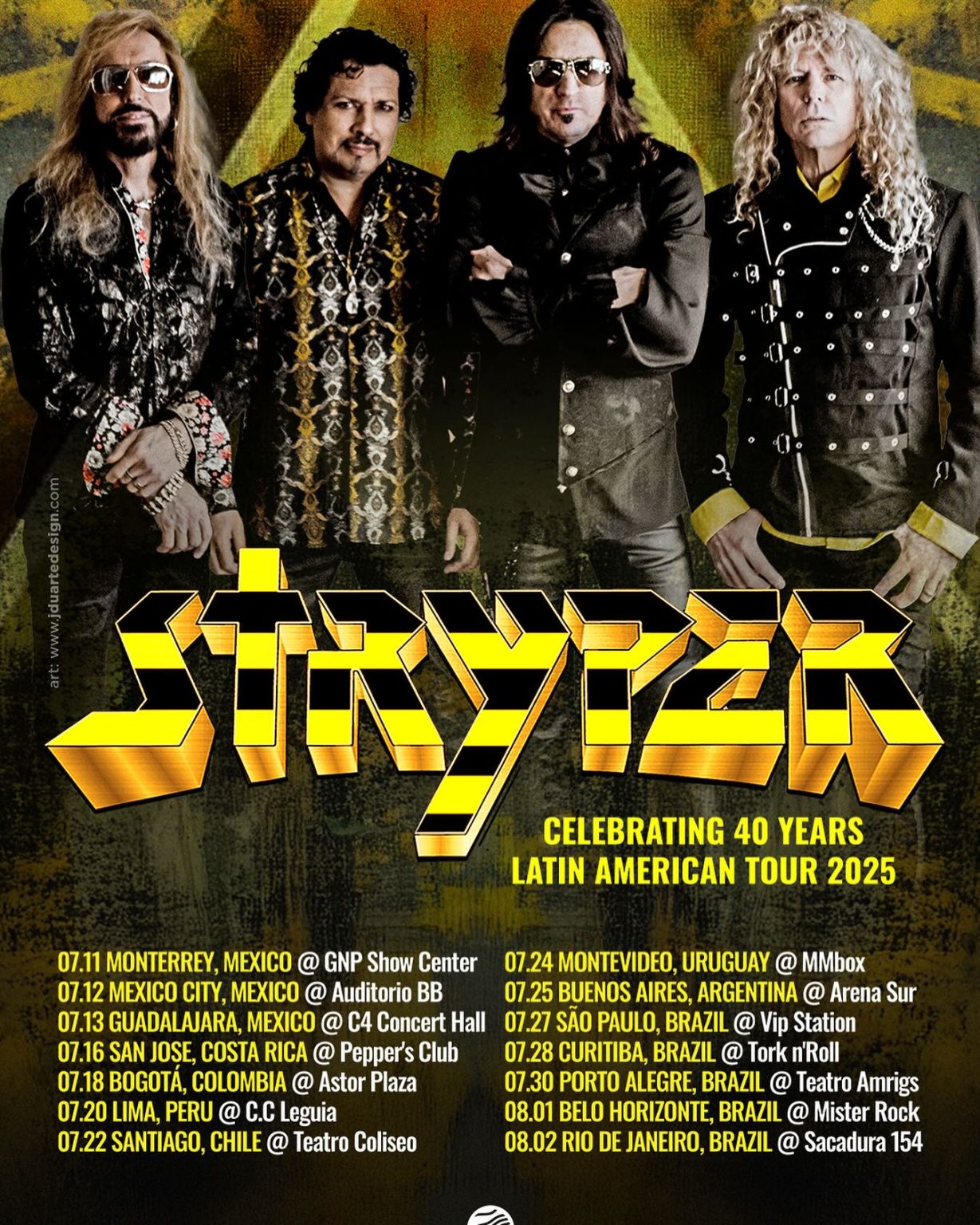 HATERS UNDER COMMAND … Stryper singer Michael Sweet says: “I’ve come to ...
